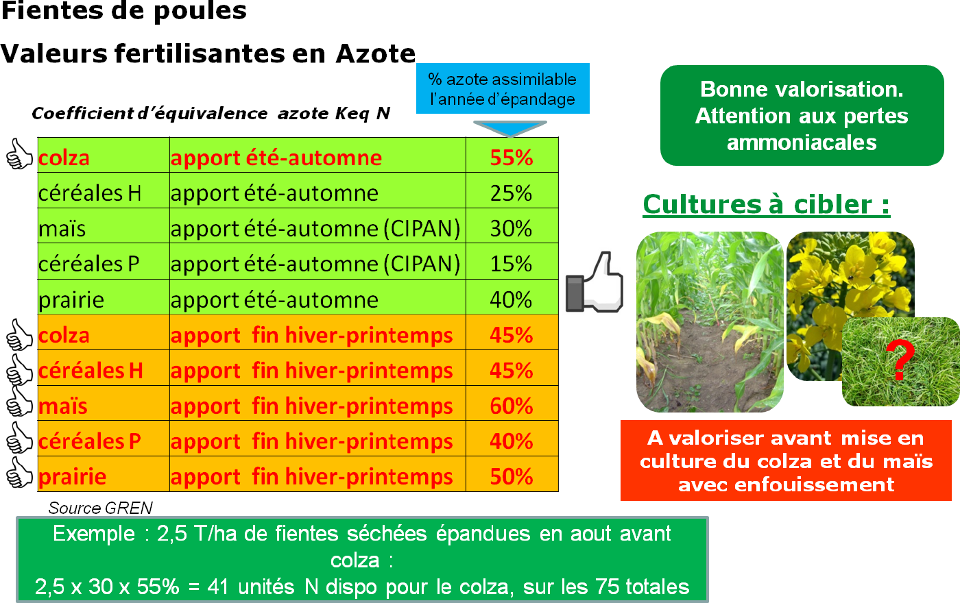 Les différentes formes d'azote — Triple Performance