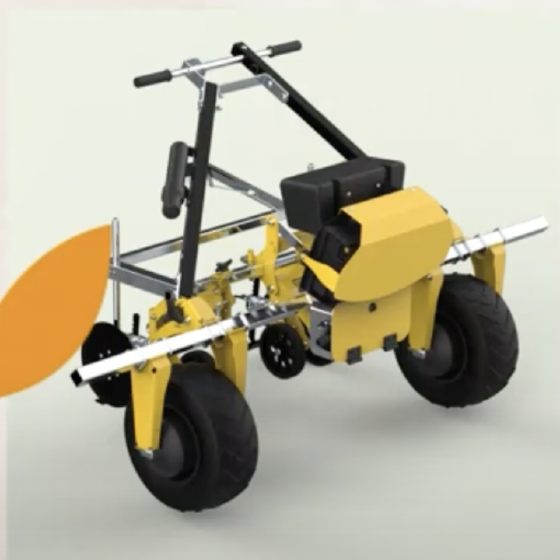 E-Weed Master : désherber en maraîchage avec un porte-outil électrique ...