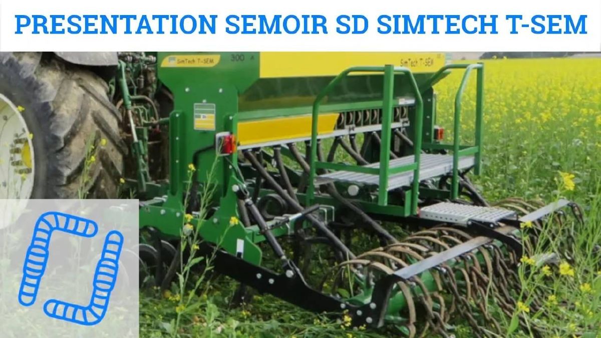 Semoir direct SIMTECH T-SEM - SIMA 2019 — Triple Performance